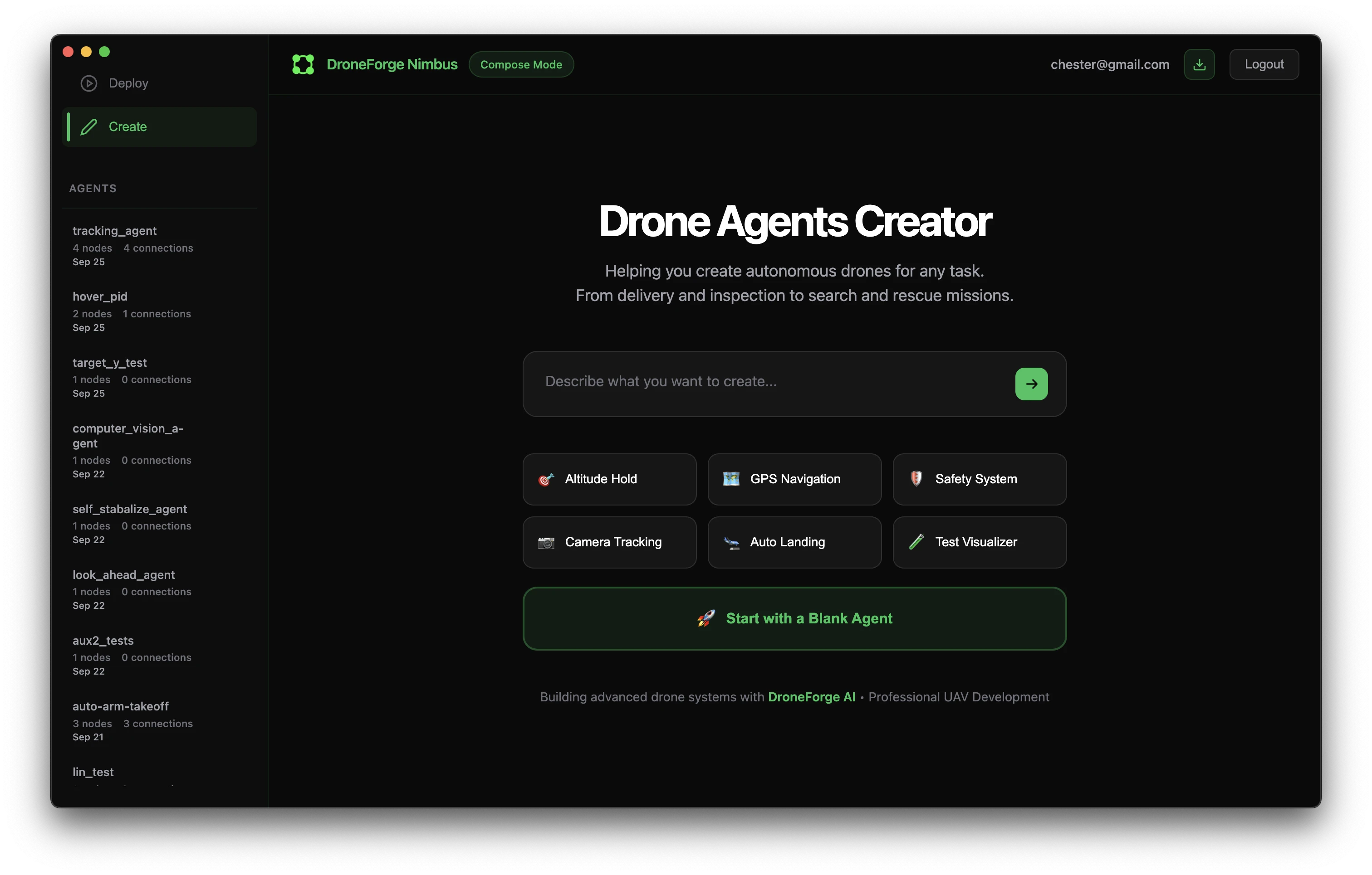 DroneForge - Full-Self-Driving for Drones